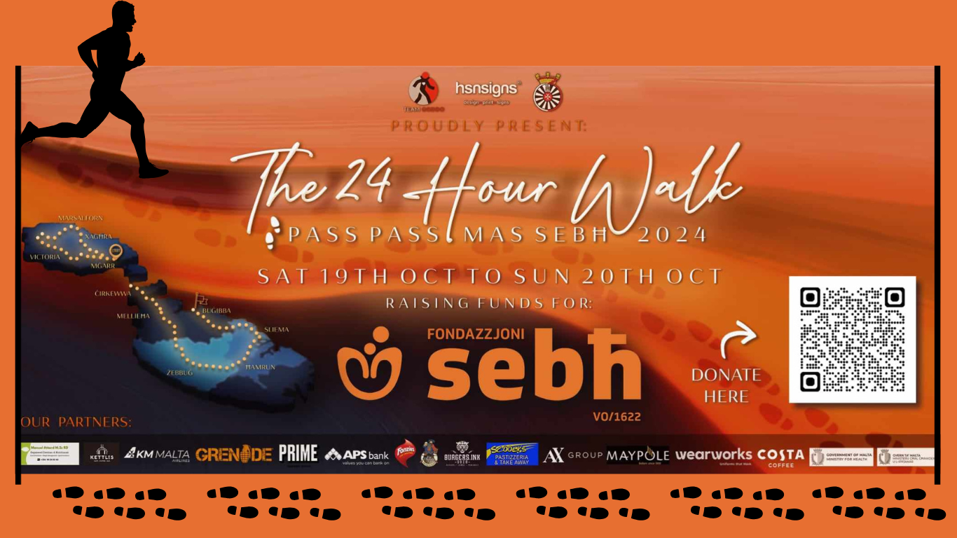 Pass Pass Mas Sebh – 24 hour walk – Fondazzjoni Sebħ