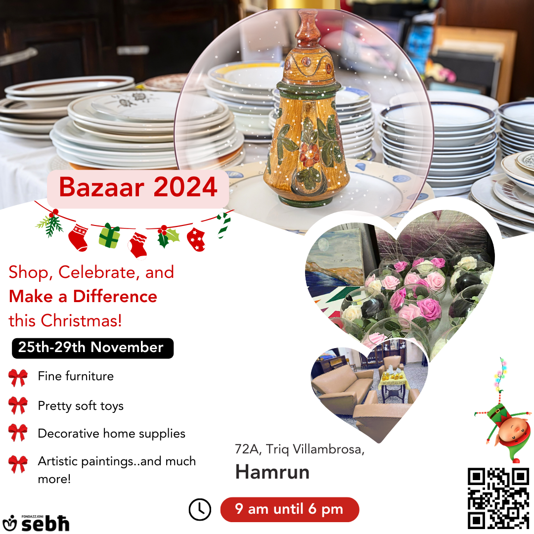 Christmas Bazaar 2024 – Fondazzjoni Sebħ